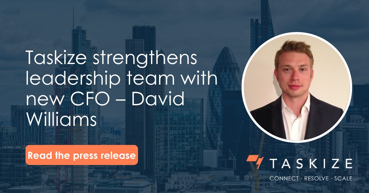 Taskize strengthens leadership team with new CFO
